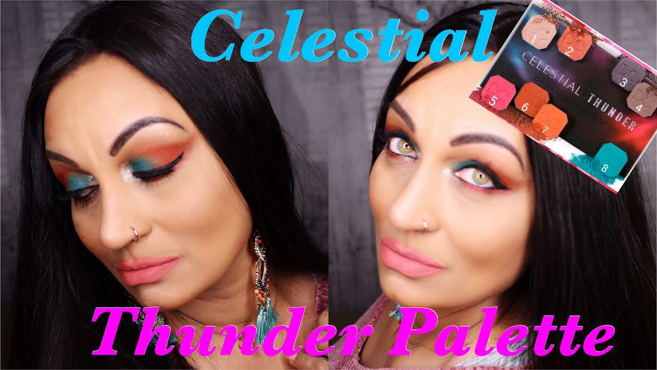 Celestial Thunder Palette Tutorial | Sanjaleeta Exotic Eyes - YouTube