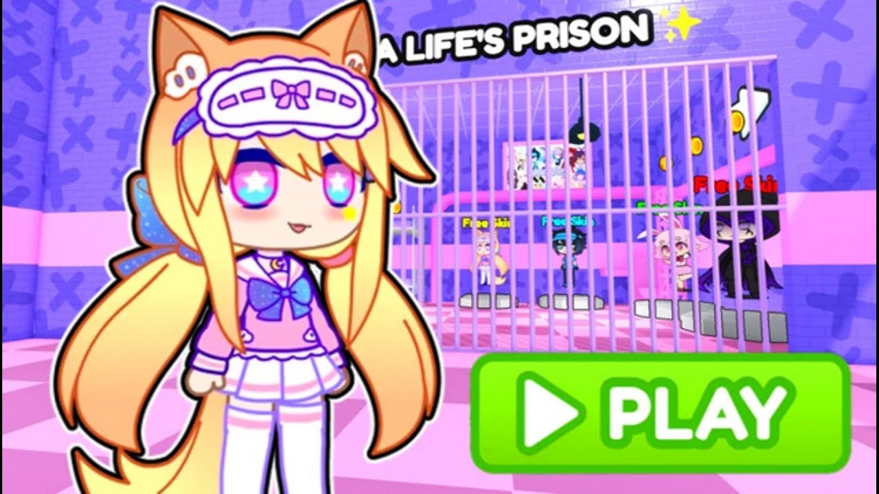 GACHA LIFE'S PRISON RUN OBBY WALKTHROUGH FULL GAME #roblox - YouTube