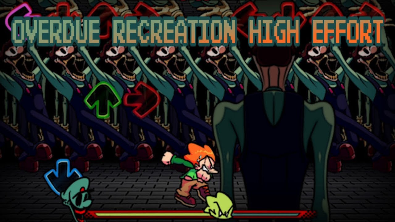 Friday Night Funkin' Overdue Recreation High Effort - (FNF Mod) - YouTube