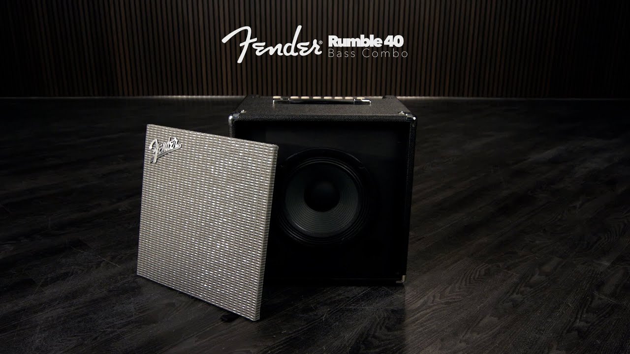 Fender Rumble 40 Bass Combo sound demo | Gear4music - YouTube