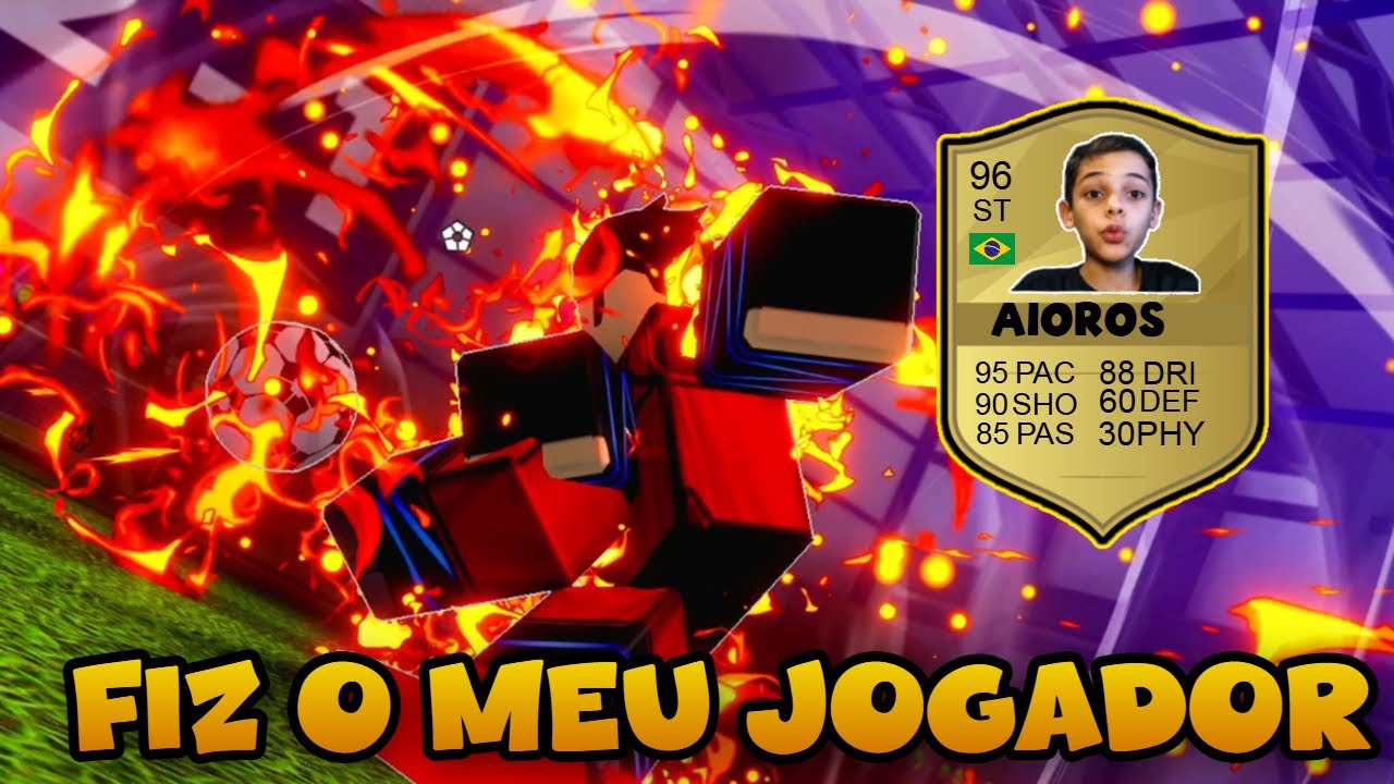 CRIEI O MEU PRÓPIO JOGADOR NO BLUE LOCK RIVALS (ROBLOX BLUE LOCK RIVALS ...