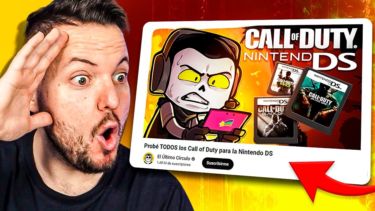 Probé TODOS los Call of Duty para la Nintendo DS [REACCIÓN] - YouTube