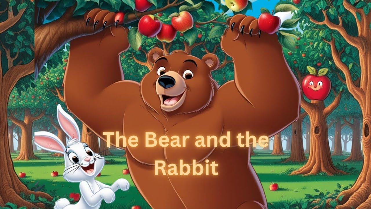 The Bear and the Rabbit A Tale of Helping Each Other|Educational video ...