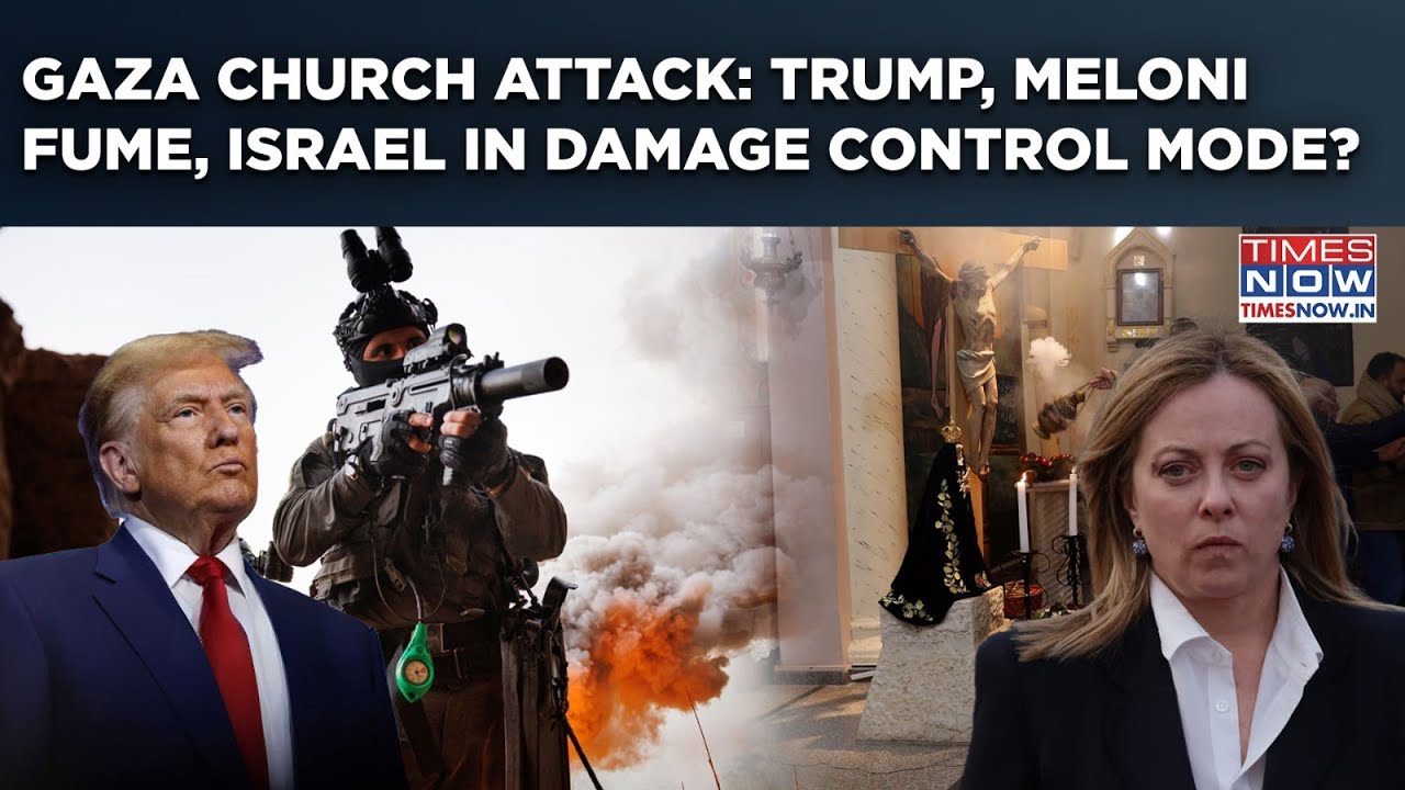 Israel In Damage Control Mode As Trump, Meloni Vent After IDF Shell ...