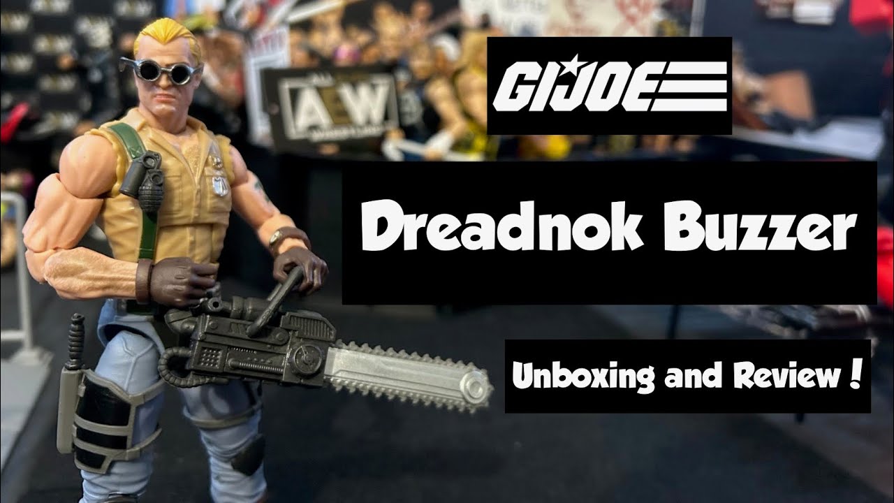 G.I. Joe Classified Series Dreadnok Buzzer Unboxing & Review! - YouTube