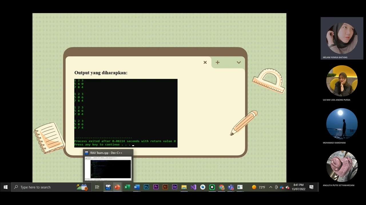 Pembahasan Contoh Program Algoritma Branch and Bound ITPLN - YouTube