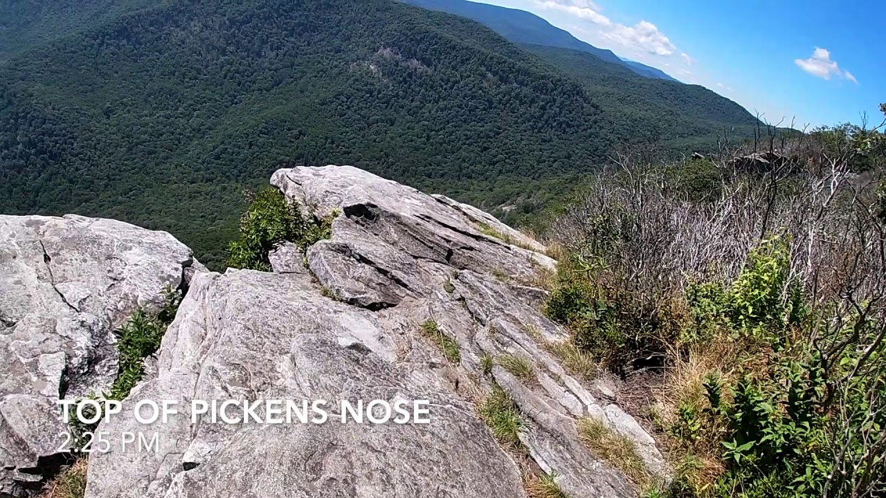 Pickens Nose Hike in Franklin, Nc - YouTube