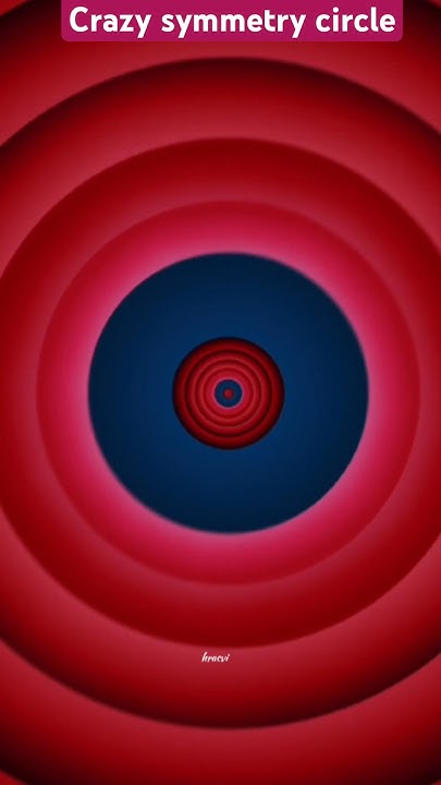 Crazy symmetry circle 🤠 psychedelic trippy optical illusions. #shorts #circle #trippy #optical # ...