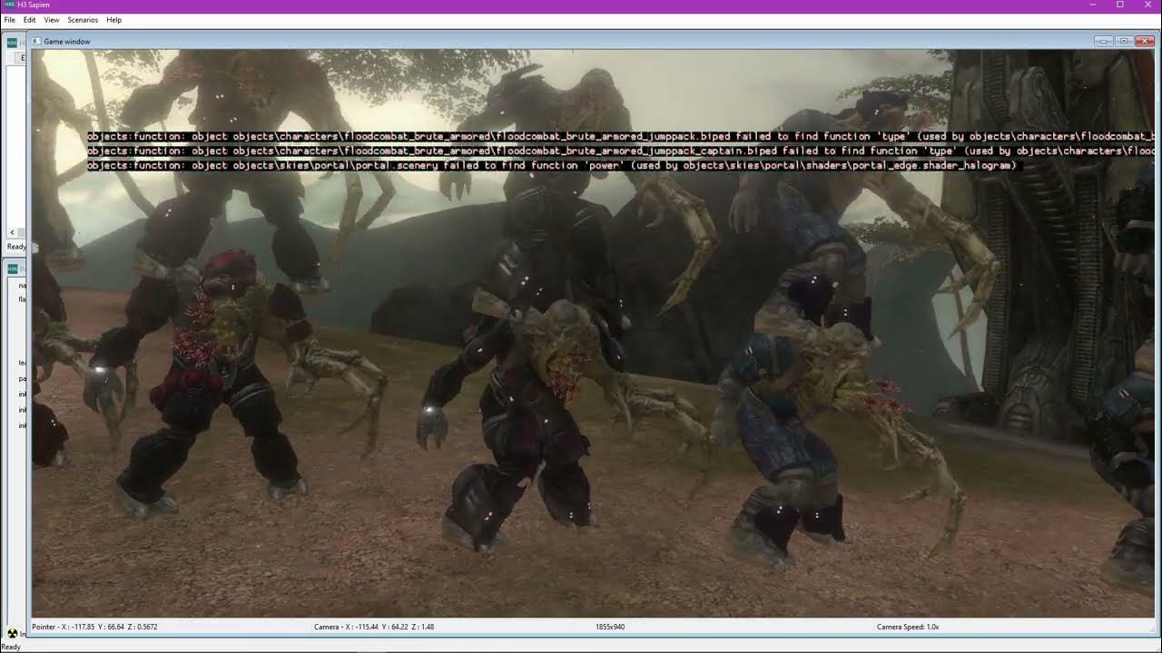 New Halo 3 Flood Combat Brute Forms - YouTube