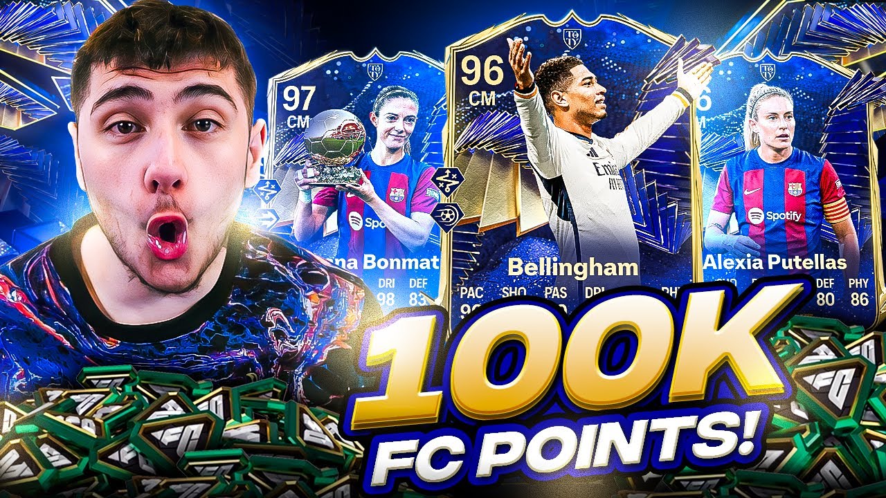 I Spent 100,000 FC Points On TEAM OF THE YEAR MIDFIELDERS! - YouTube