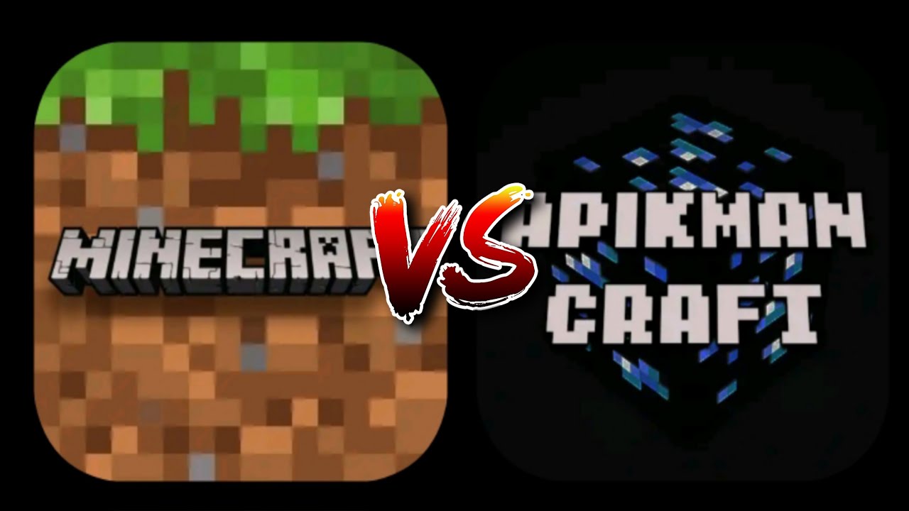 Minecraft VS Apikman Craft 2 - YouTube