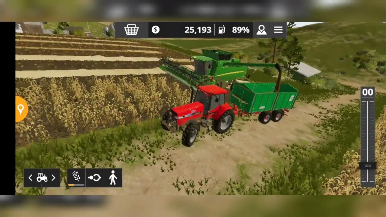 (farming simulator 20) moissonnier des orges - YouTube