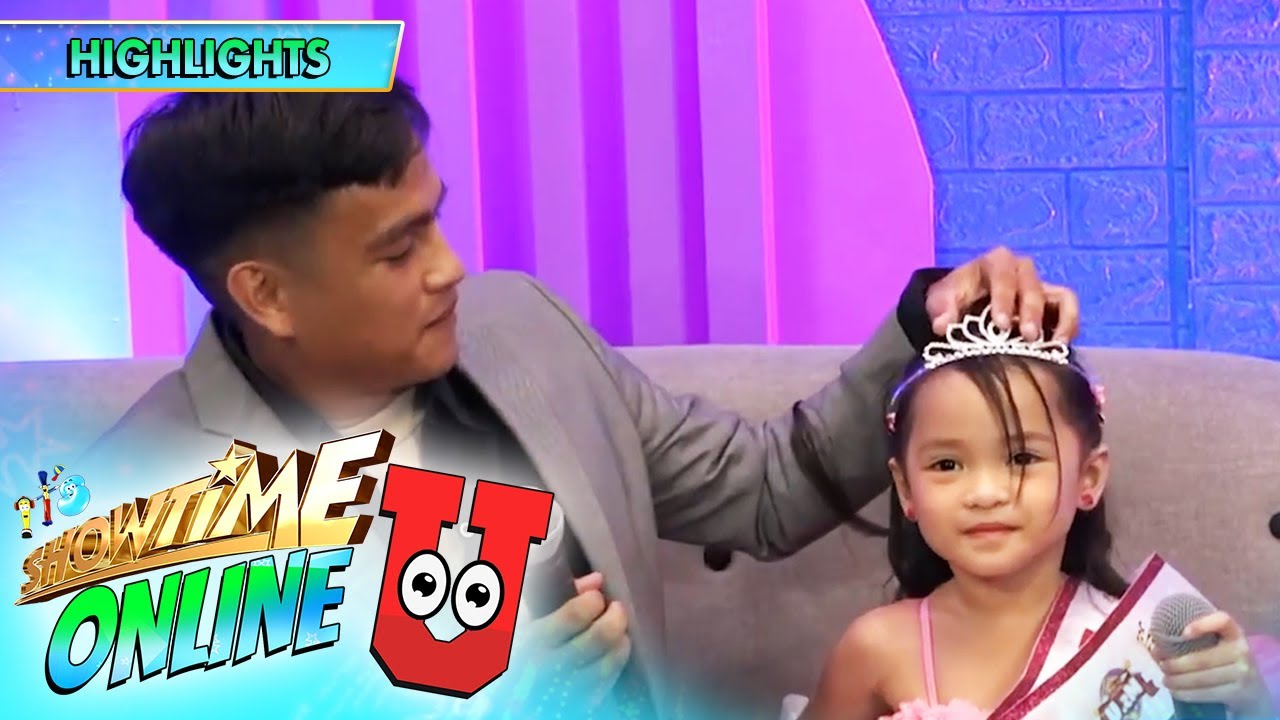 Get to know our Mini Miss U of the day Lhiana Mikyle Adoracion ...