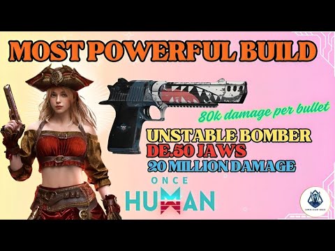 best once human pve build DE.50 Jaws Unstable bomber - YouTube