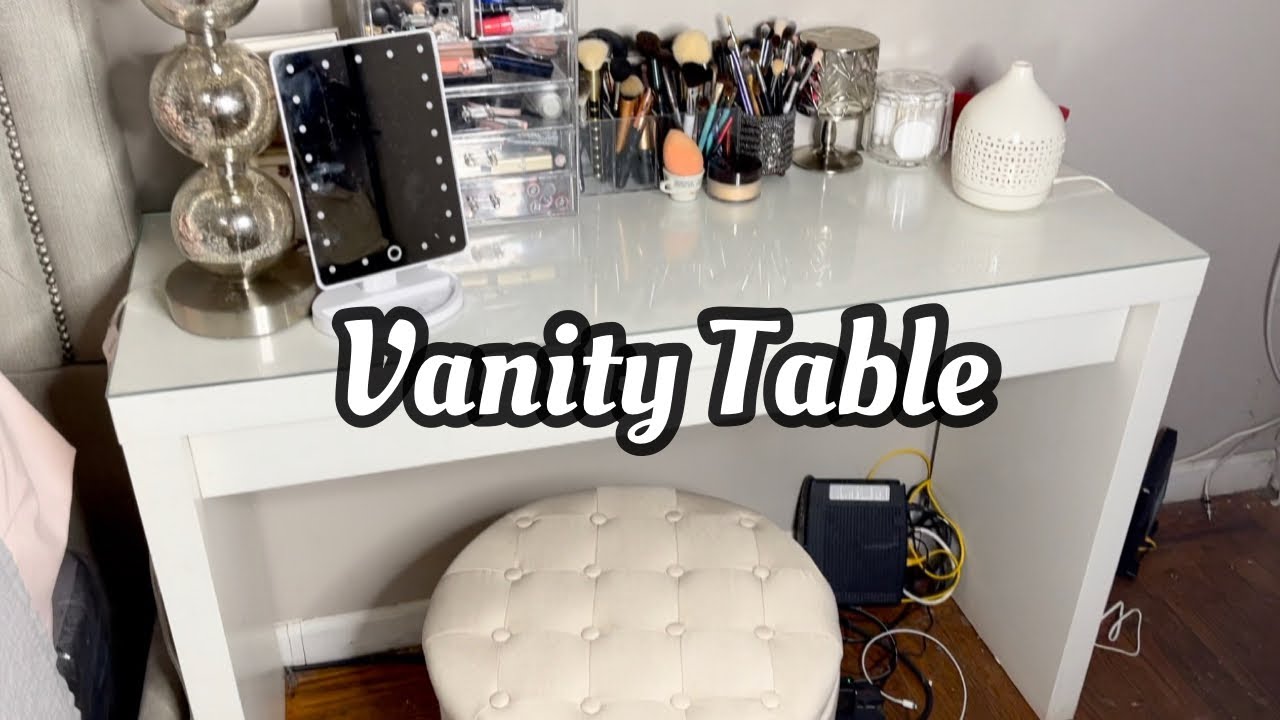 IKEA malm vanity table 2021 - YouTube