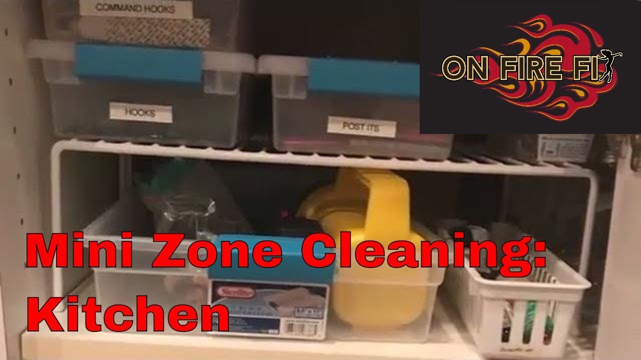 More Zone Cleaning: Kitchen Cabinets - YouTube