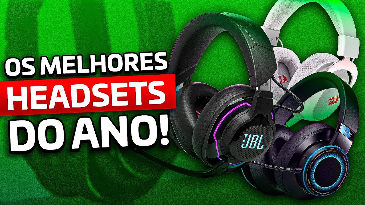OS 5 MELHORES HEADSETS PRA COMPRAR EM 2025 - YouTube