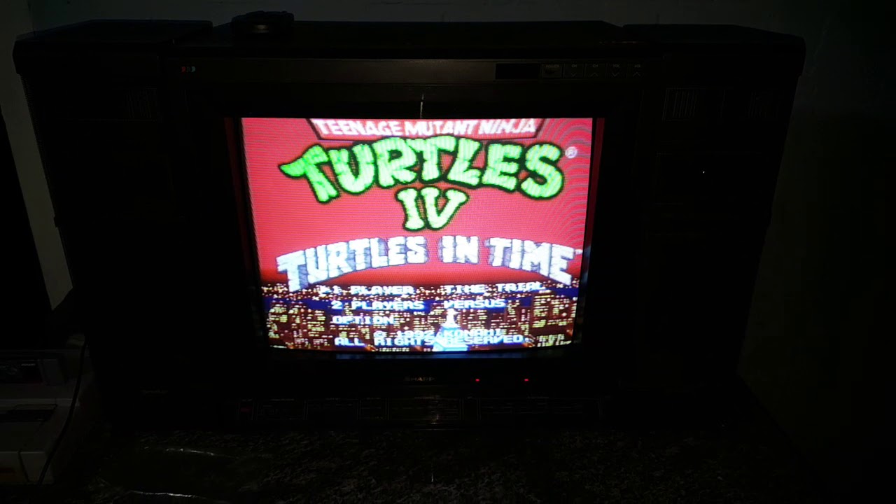 TV SHARP C-2199B ÓTIMA PARA RETRÔ GAMES - YouTube