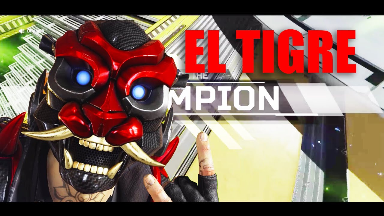 Outrunning the lobby with the NEW *EL TIGRE* OCTANE skin - (Apex ...