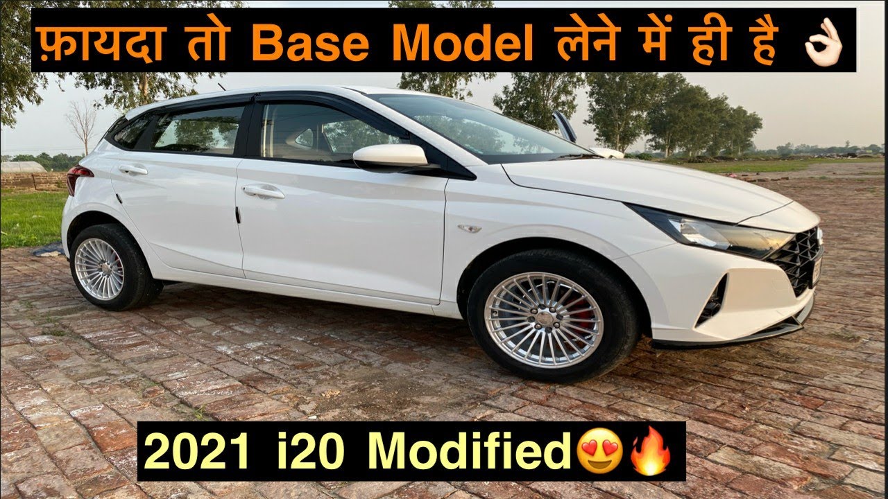 Hyundai i20 2021 Modified | Alloy Wheels For i20 | i20 Base Model ...