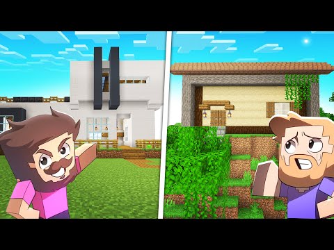 Who Can Build The ULTIMATE Minecraft SMP Starter Base?!