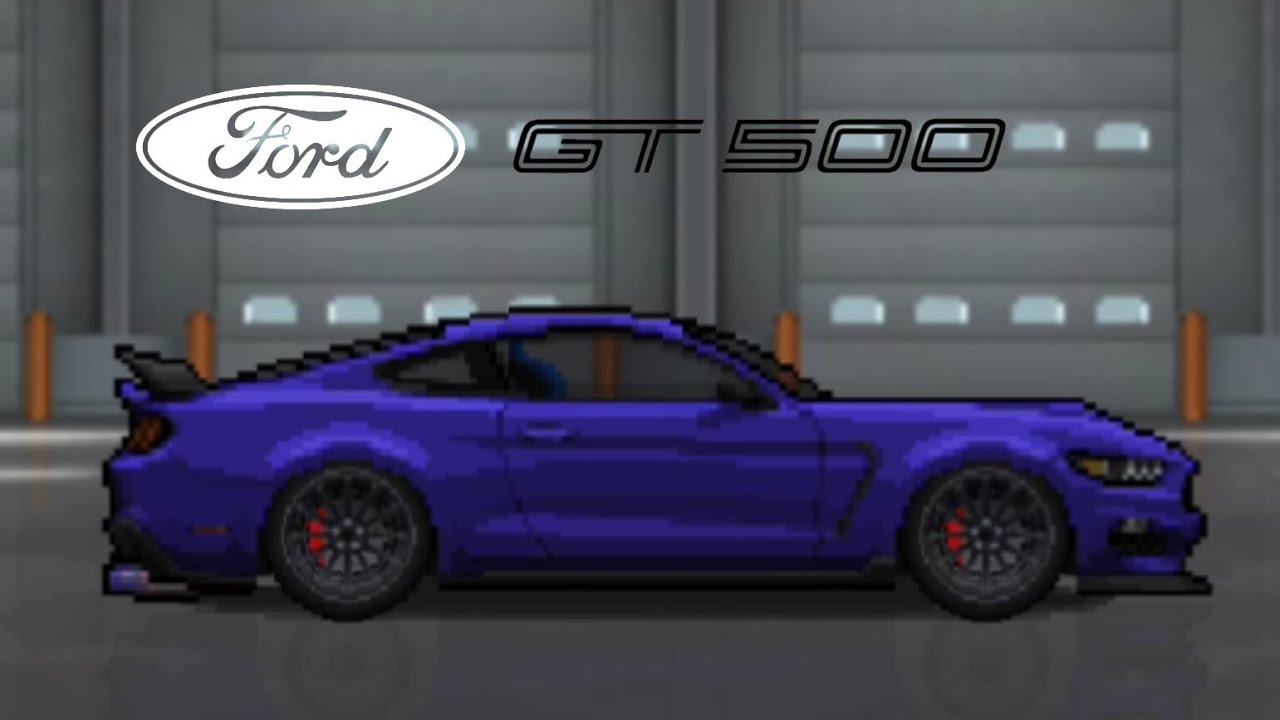 🔰PIXEL CAR RACER🔰 - FORD MUSTANG GT500 (200 SUBSCRIBERS SPECIAL) - YouTube