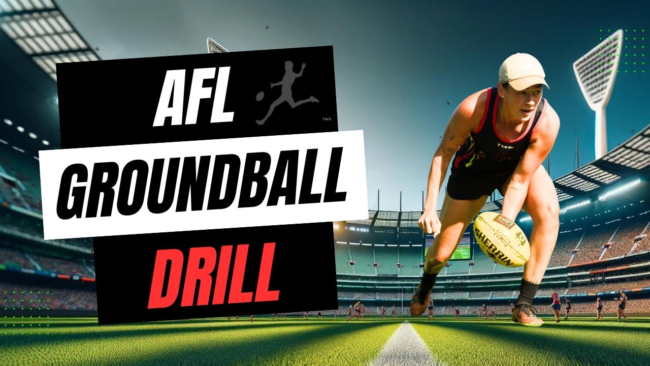 AFL Ground Ball Drill - YouTube