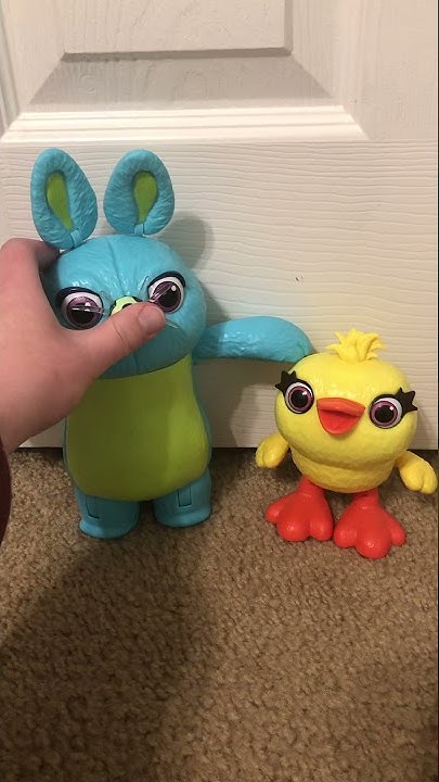 Toy Story Disney Pixar Interactive True Talkers Bunny and Ducky Demo ...