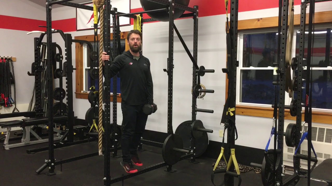 SL Eccentric Calf Raise - 2 up 1 down - YouTube