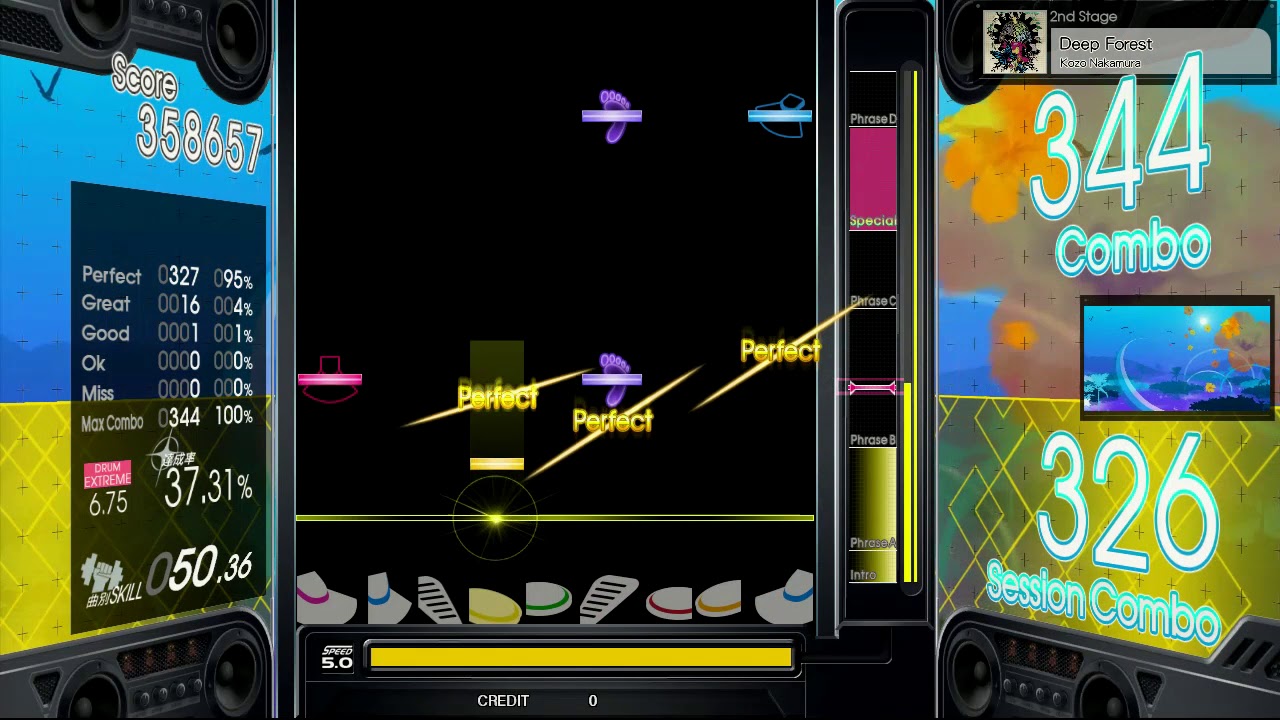 [gitadora] Deep Forest - drum ext - YouTube