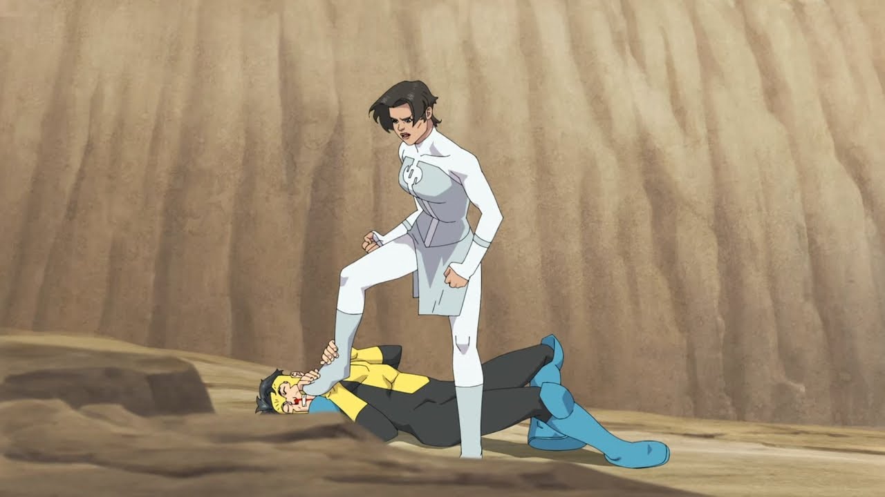 INVINCIBLE VS ANISSA (FULL FIGHT) SEASON 2 EP 7 - YouTube