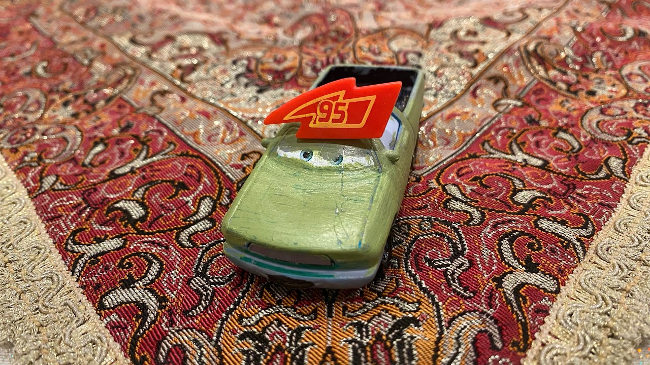 Disney Pixar Cars Diecast Noah Ryvan (Lightning McQueen Fan) - YouTube
