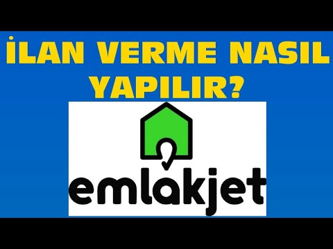 Emlakjet Nasıl İlan Verilir?