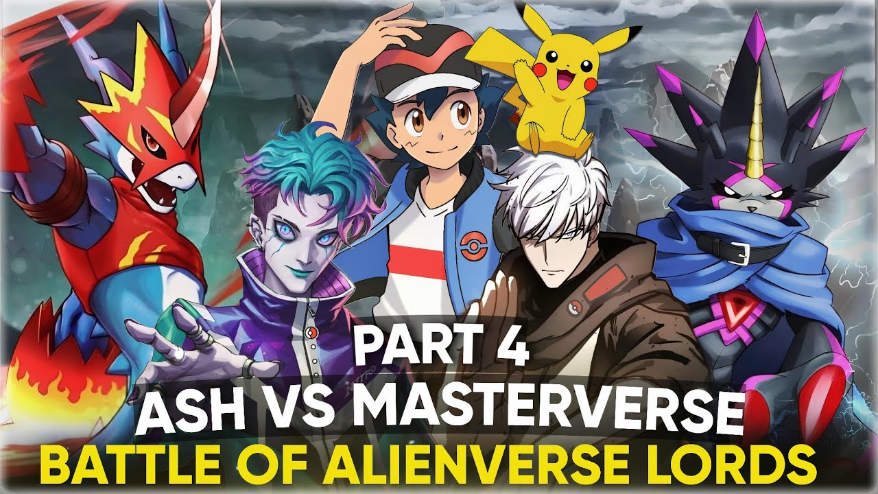 Part: 4 Ash Vs Masterverse God llRoad to become Pokemon master || Ash ...