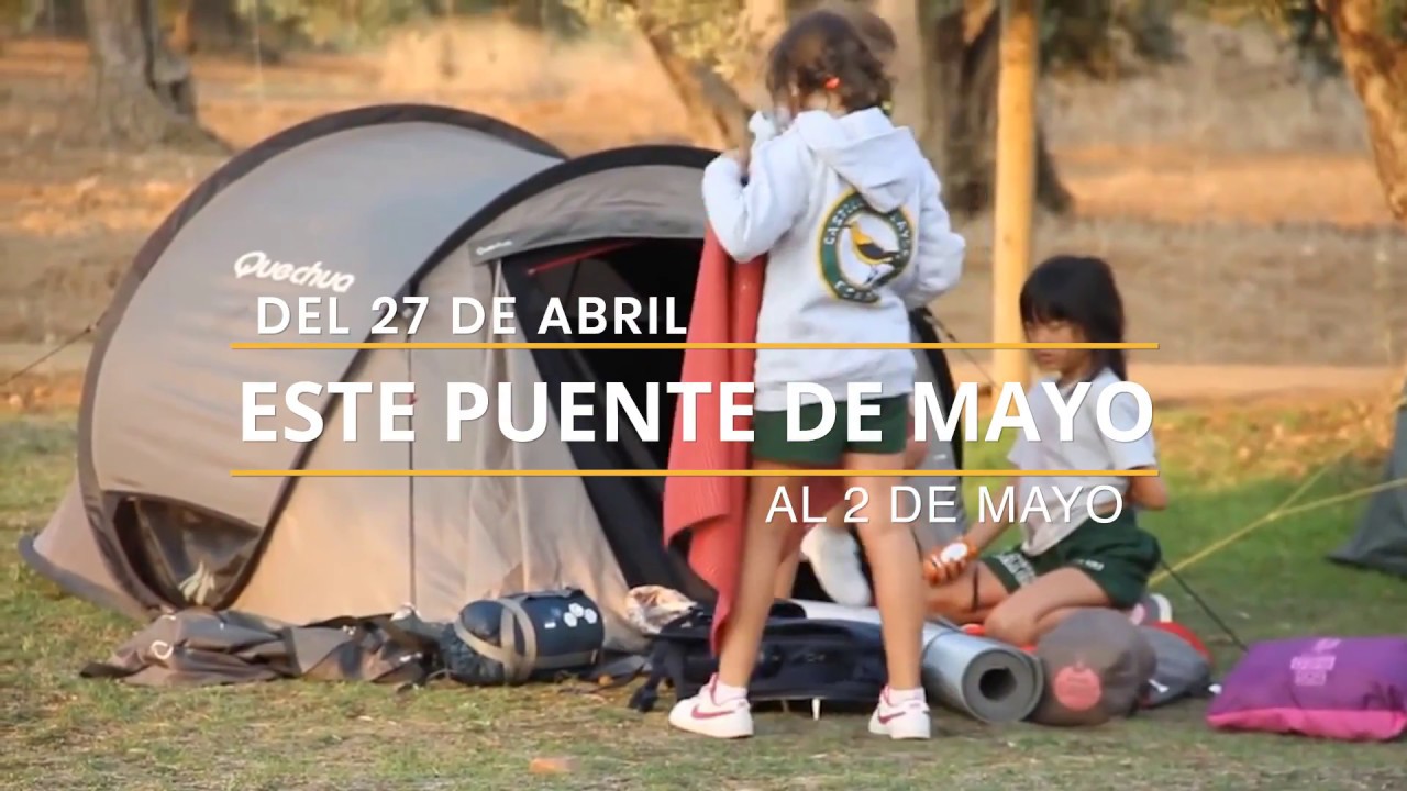 Campamento Puente de Mayo Multiaventura Layos - YouTube