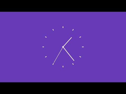 Night Shade Rainmeter Analog Clock Skin | Rainmeterbase - YouTube