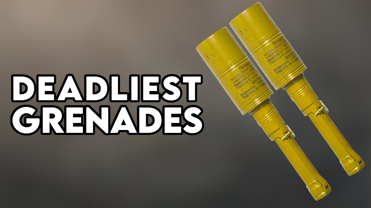 The 20 Most Lethal Grenades In The World (You Can’t Believe #7!) - YouTube