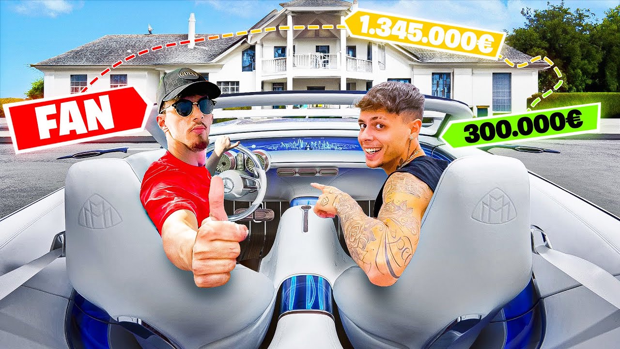 REGALO UNA VACANZA DA RICCO A UN FAN EP.2 *costoso* - YouTube