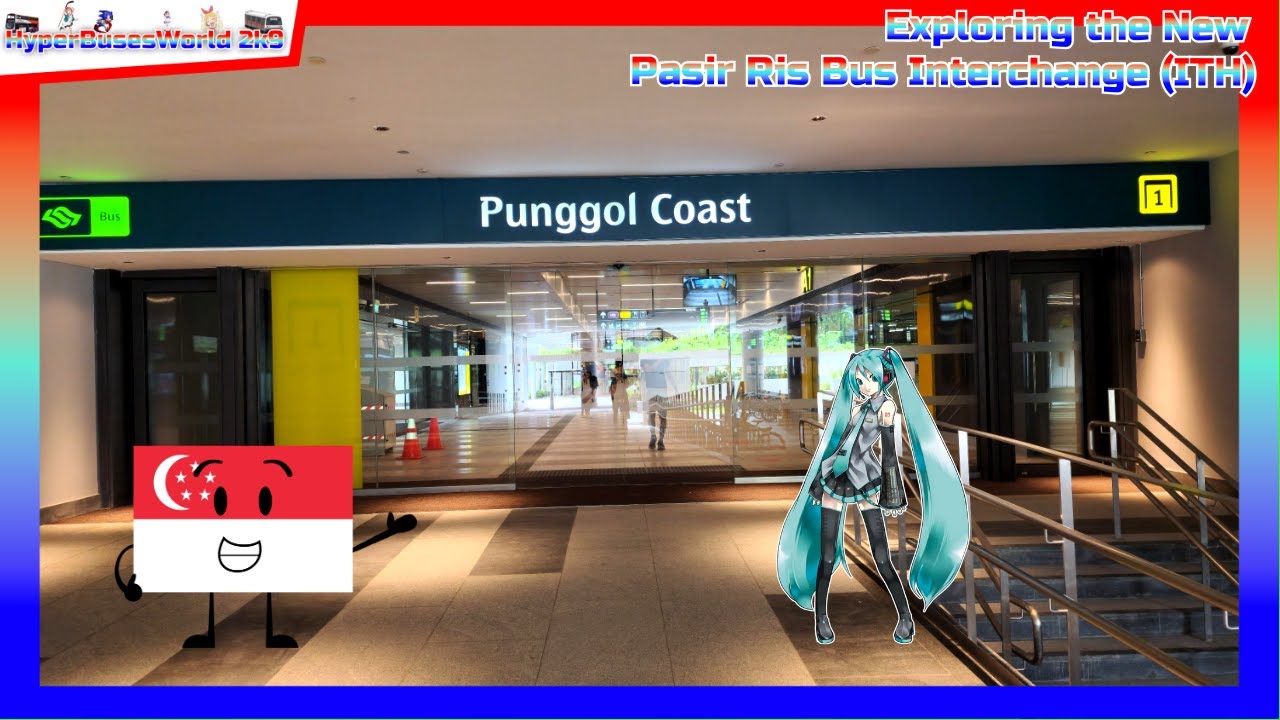 Exploring the New Pasir Ris Bus Interchange (ITH) - YouTube