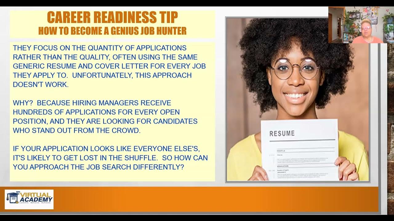 Job Alert! Career Readiness Tips - How To Become A Genius Job Hunter ...