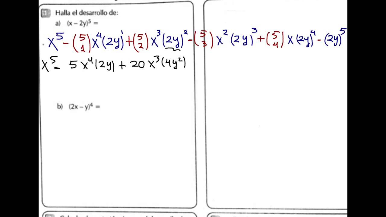 Análisis combinatorio, binomio de newton, número combinatorio ...