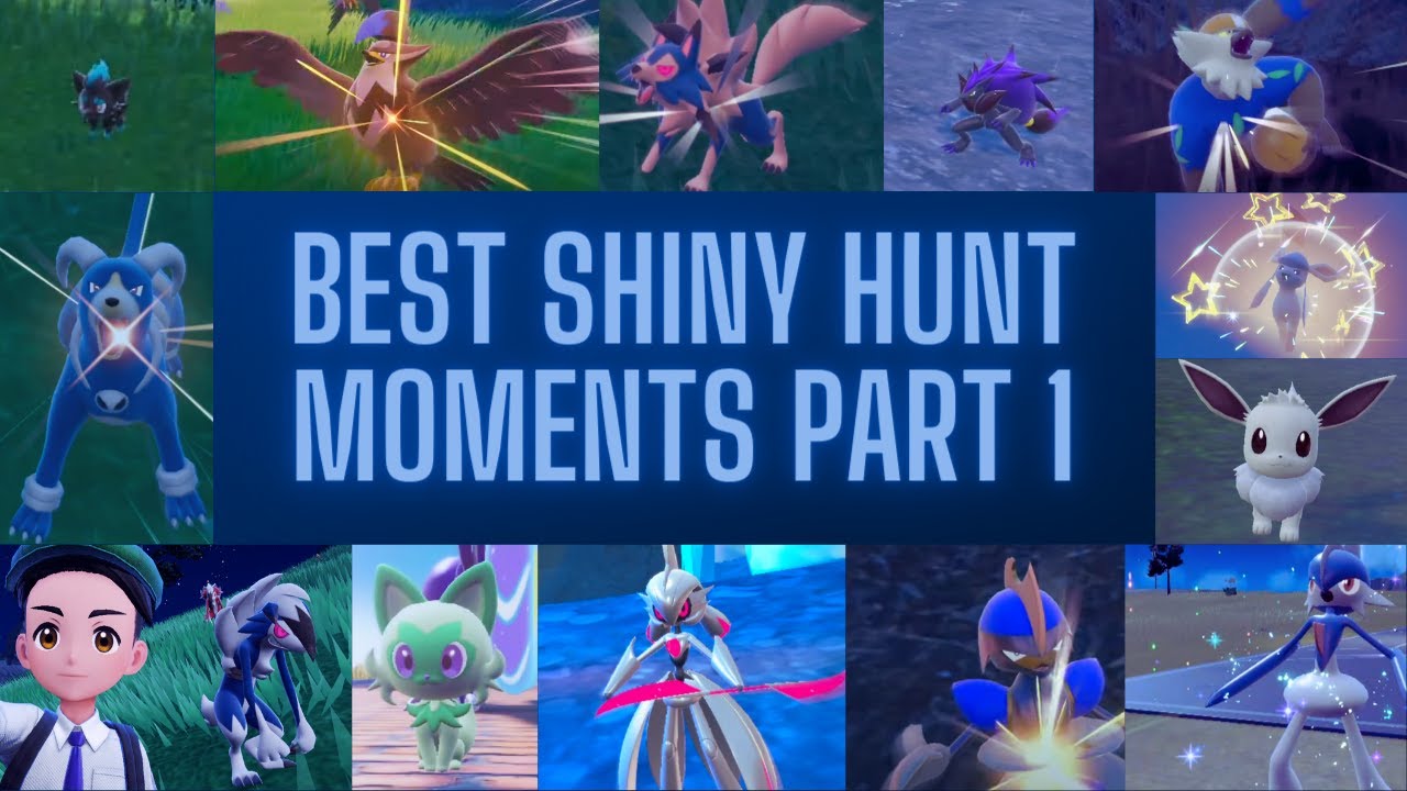 Pokemon Scarlet and Violet - Best Shiny Hunt Moments 2023 (Part 1 ...