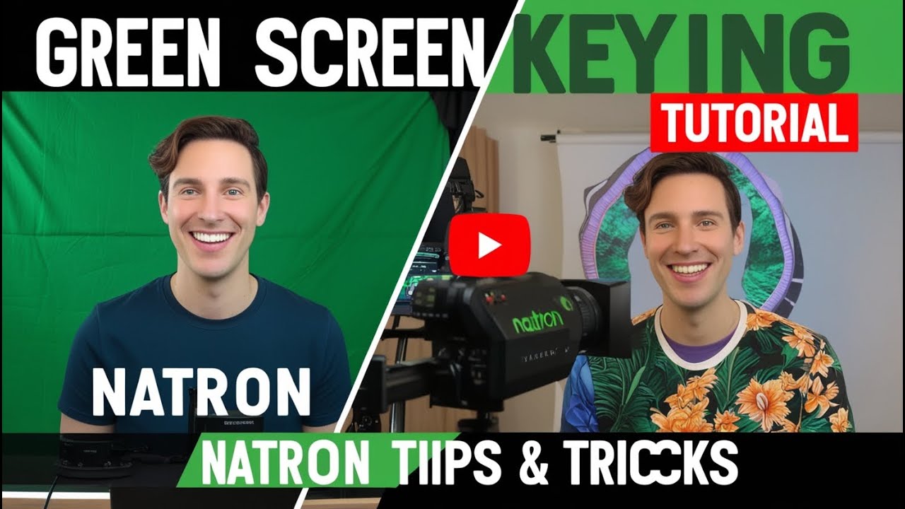 Mastering Green Screen Keying in Natron: A Step-by-Step Guide - YouTube