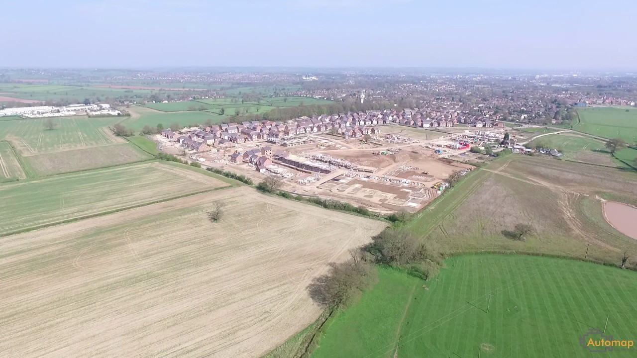 Radbourne development, Mickleover - YouTube