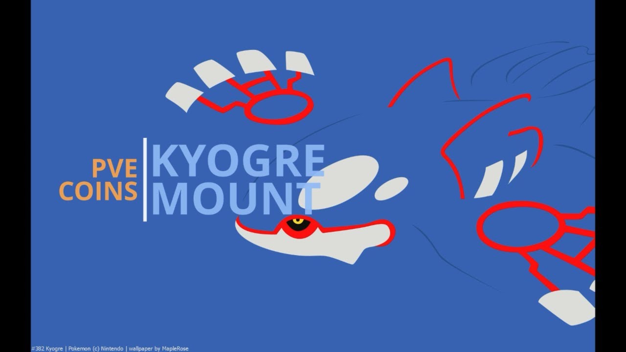 Kyogre Mount | PVE Coins | Pokemon Revolution Online - YouTube