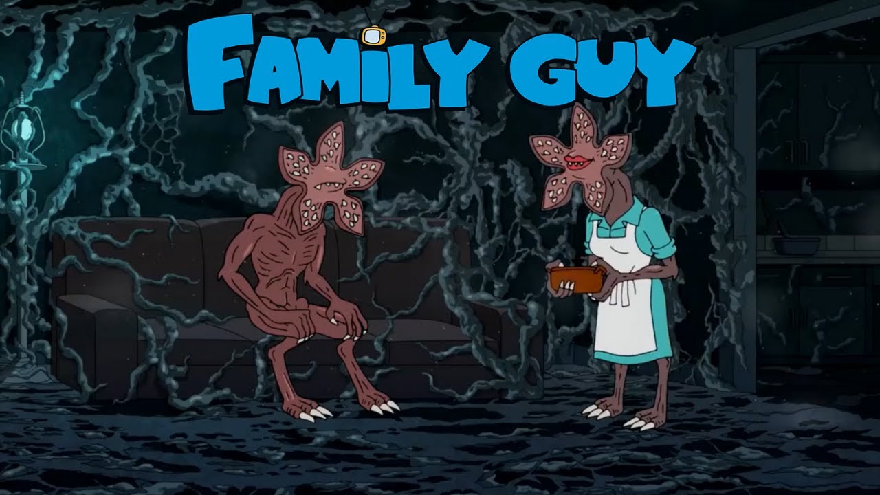 Stranger Things reference in Family Guy - YouTube