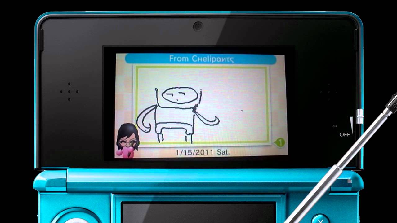 3DS Swapnote #3 Adventure Time (or Wolverine VS Santa? xD) by ...