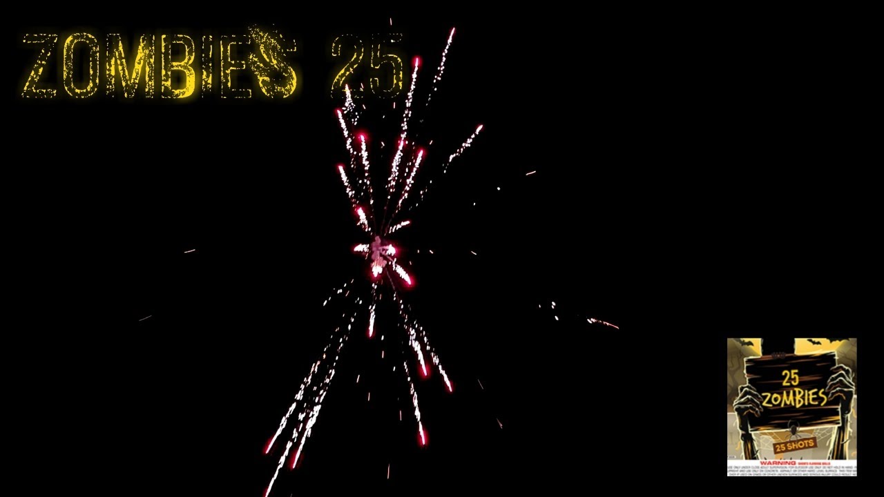 Zombie 25 Black Cat/Winco Fireworks - YouTube