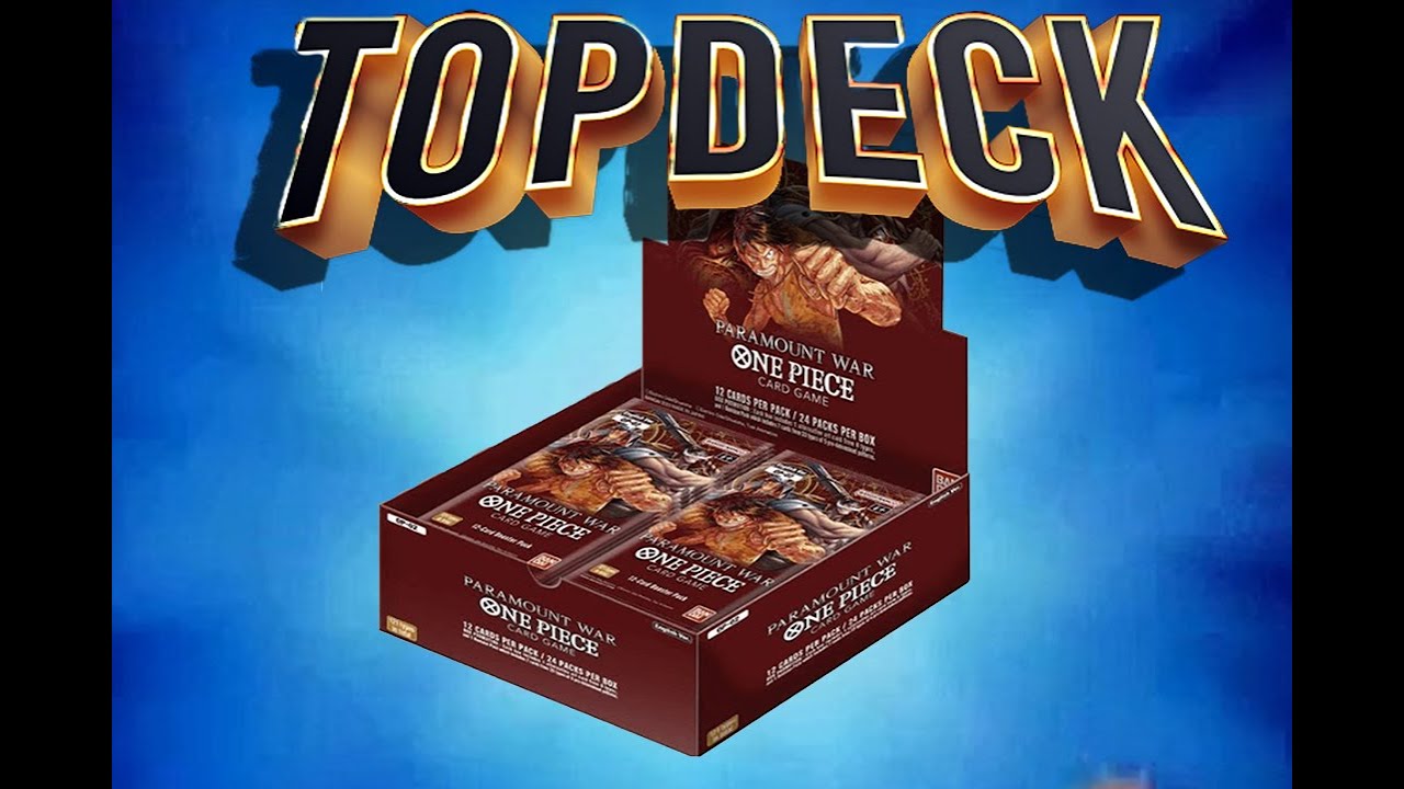 One Piece OP02 Booster Box Opening! - טופדק פותחים בוסטר בוקס של וואן ...
