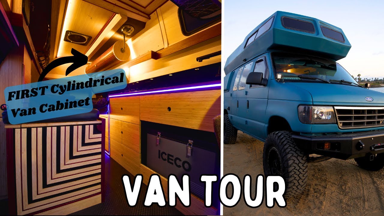 Spaceship Inspired Van Build - YouTube